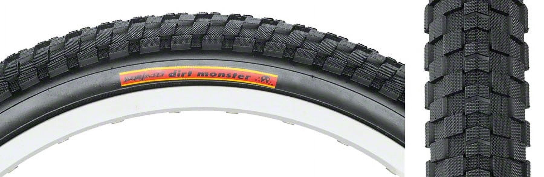 Primo Dirt Monster Bmx Tire 20x2.2 Black Steel - Walmart.com