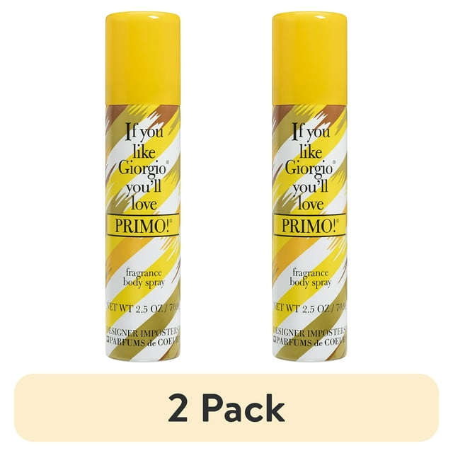 (2 pack) Primo Fragrance Body Spray for Women, 2.5 oz - Walmart.com