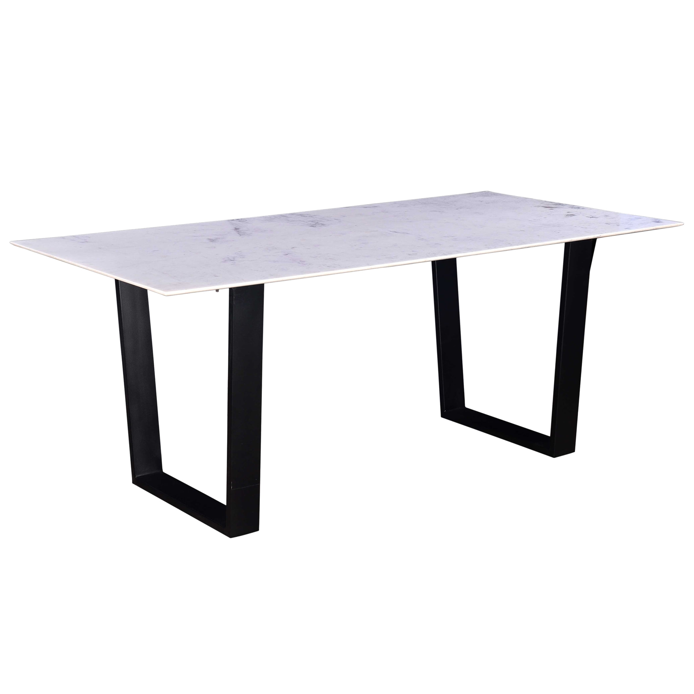 Primo International 54496 30 in. Juno Marble Dining Table, White ...