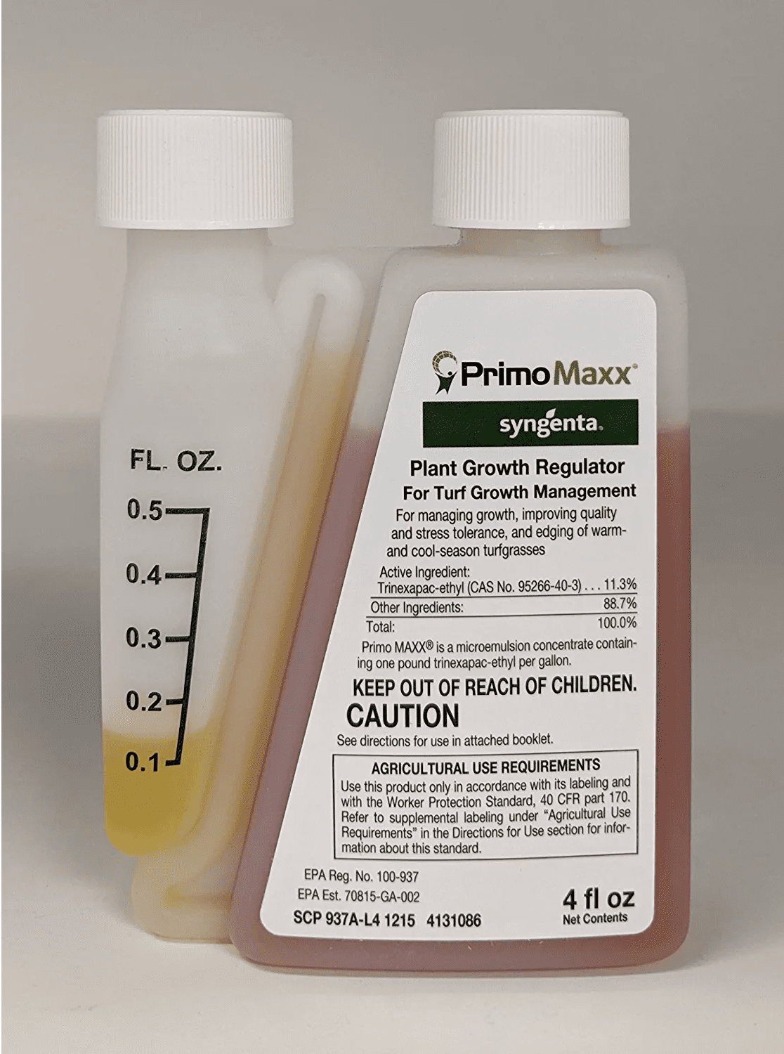 Syngenta Primo Maxx Plant Growth Regulator - 4 fl oz Bottle for Denser ...