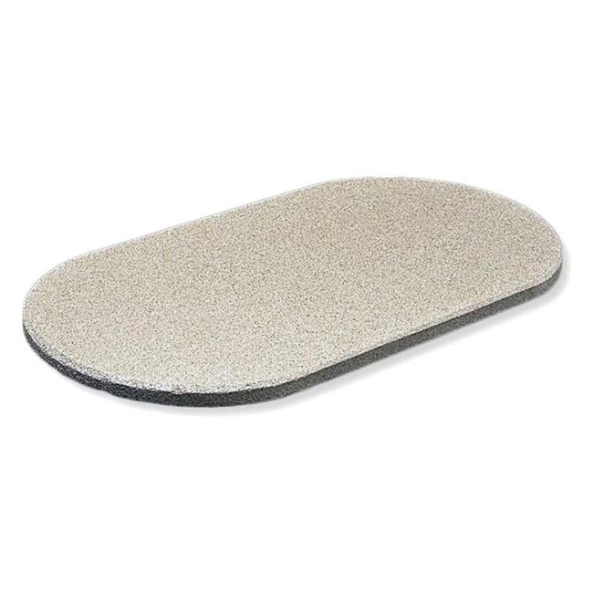 Primo Large Pizza Ceramic Baking Stone, Natural Finish, for Oval XL 400 ...