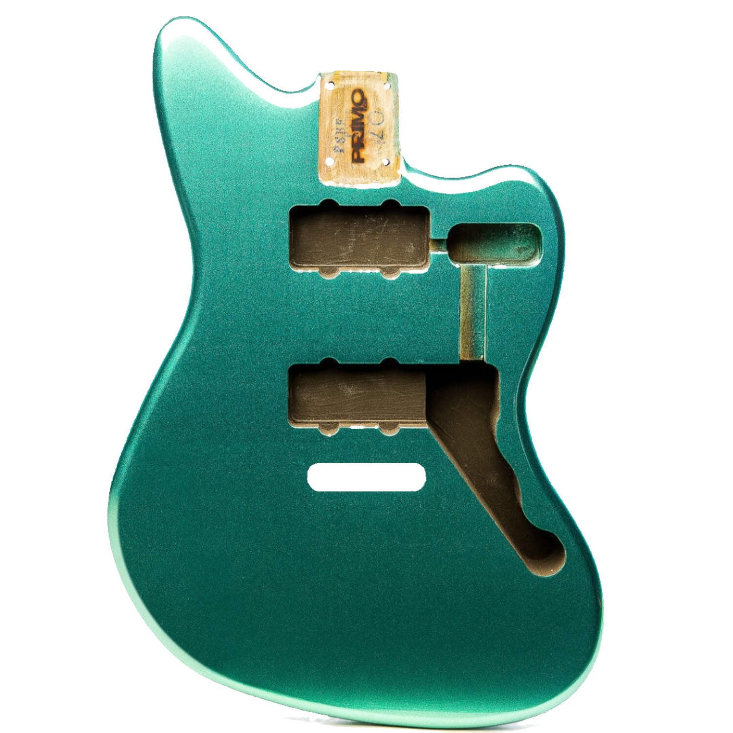 Primo Replacement Jazzmaster Body - Strat Trem - Mystic Teal - Walmart.com