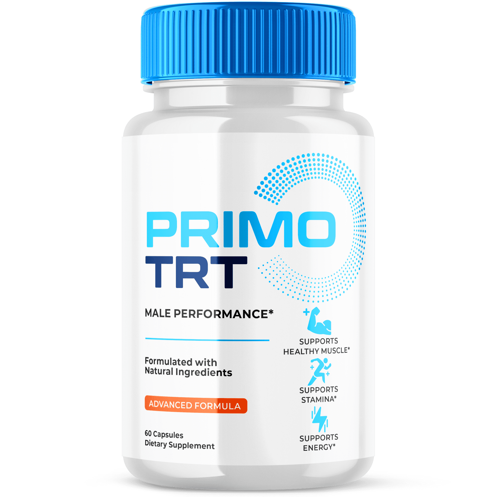 Primo TRT Capsules for Men Advanced Formula Support Supplement 60 ...