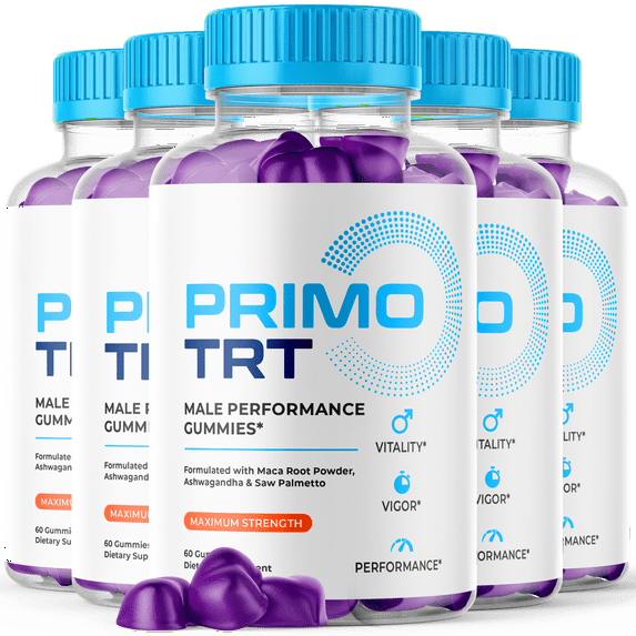 Primo TRT Gummies Advanced Formula Fitness Support Supplement 300 Gummies - Walmart.com