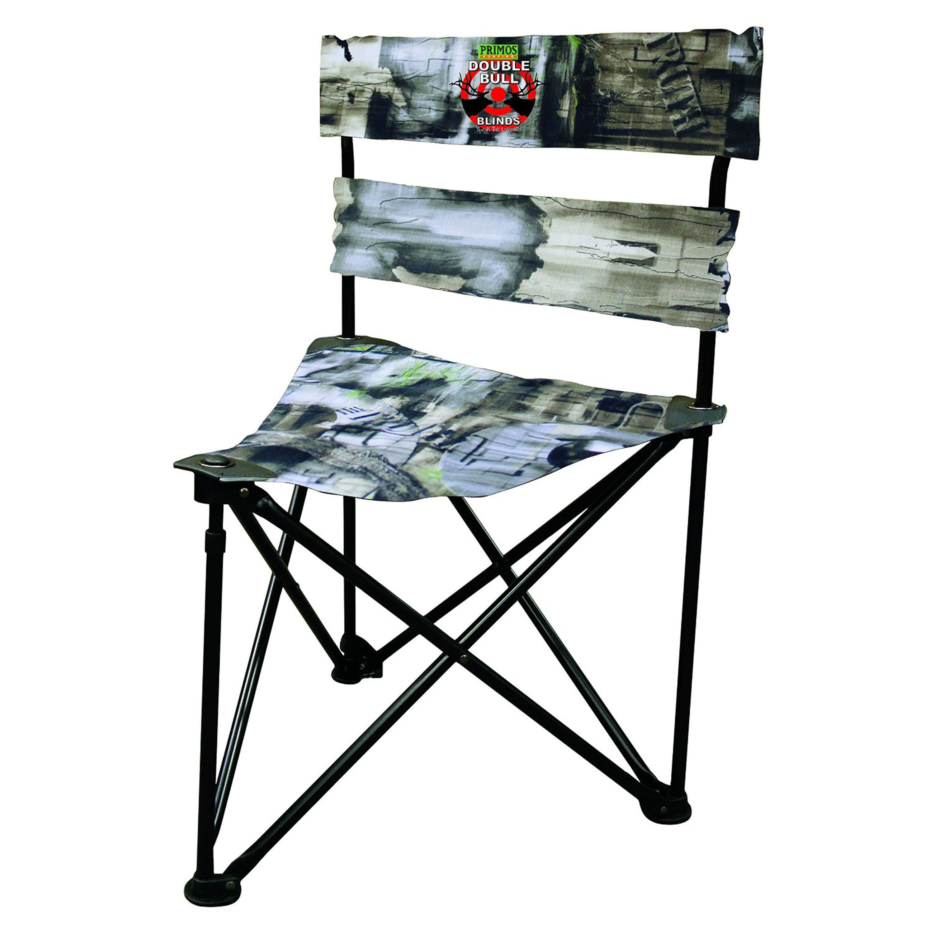 Primos Hunting Tri Stool, Truth Camouflage, Lightweight Steel, Flared ...