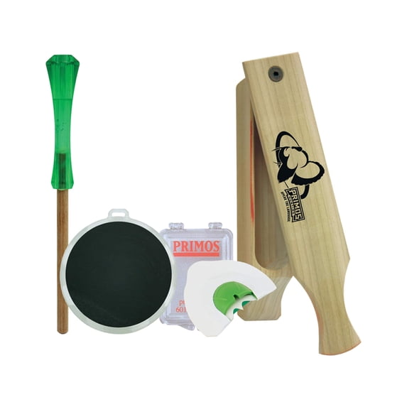 Primos Hunting Friction Call Kit, Turkey Calls, Box Call, Slate Pot ...