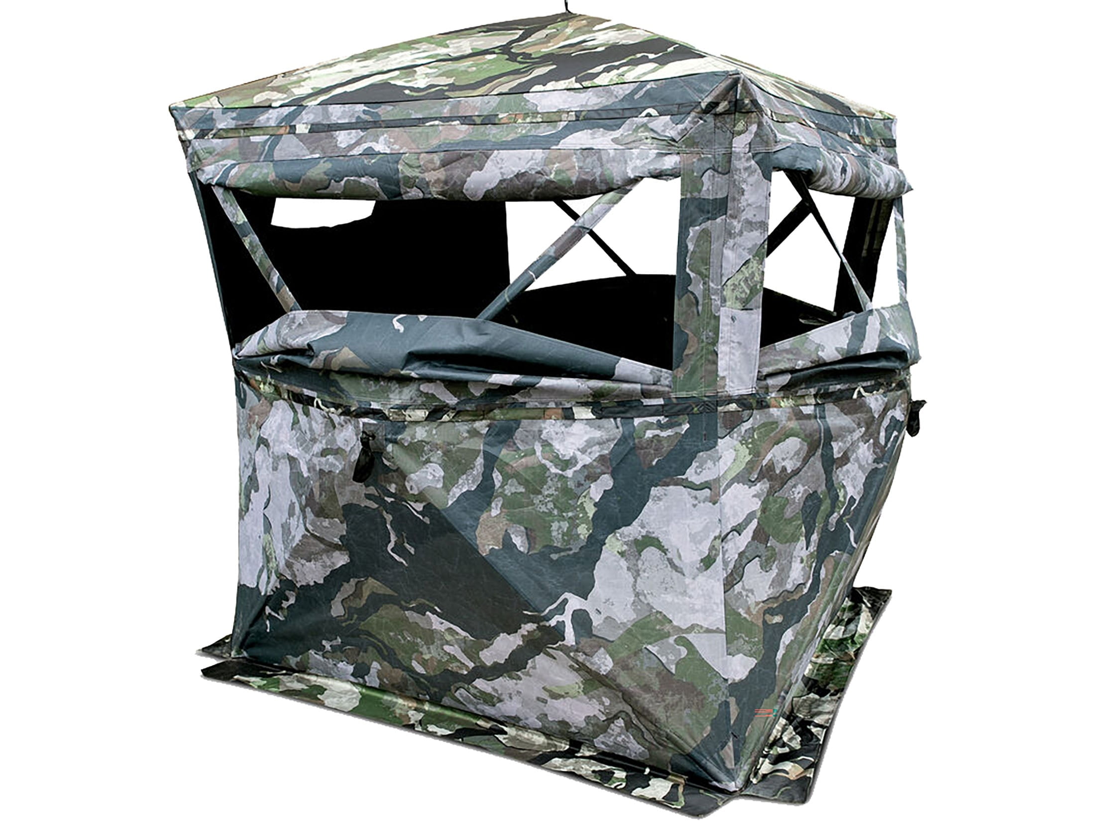 Primos Hunting Ground Blind, See-Through Mesh, Shooting Thru Veil Camo ...