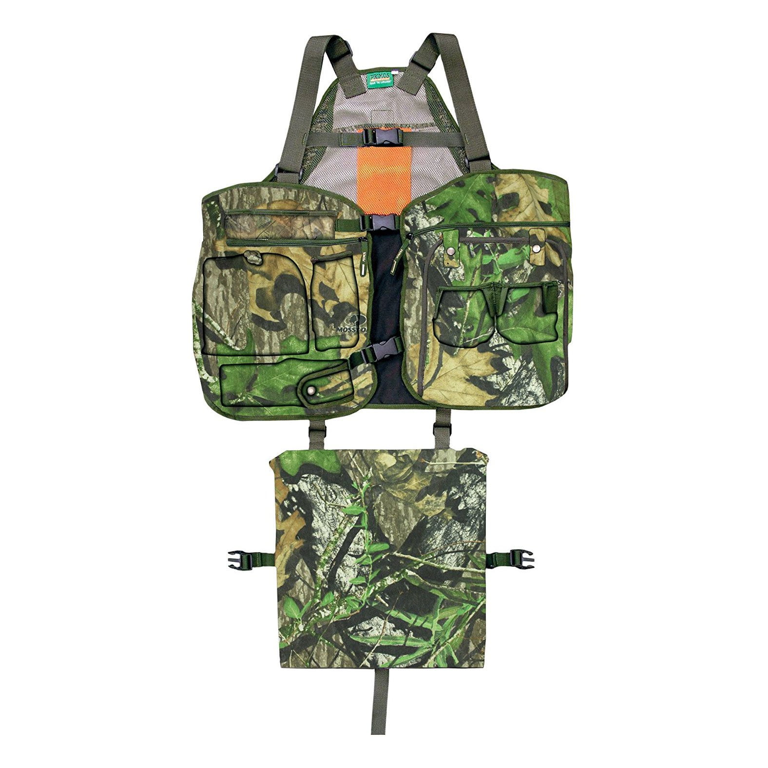 Primos Mossy Oak Camo Turkey Medium/Large Hunting Shooting Strap Vest w ...