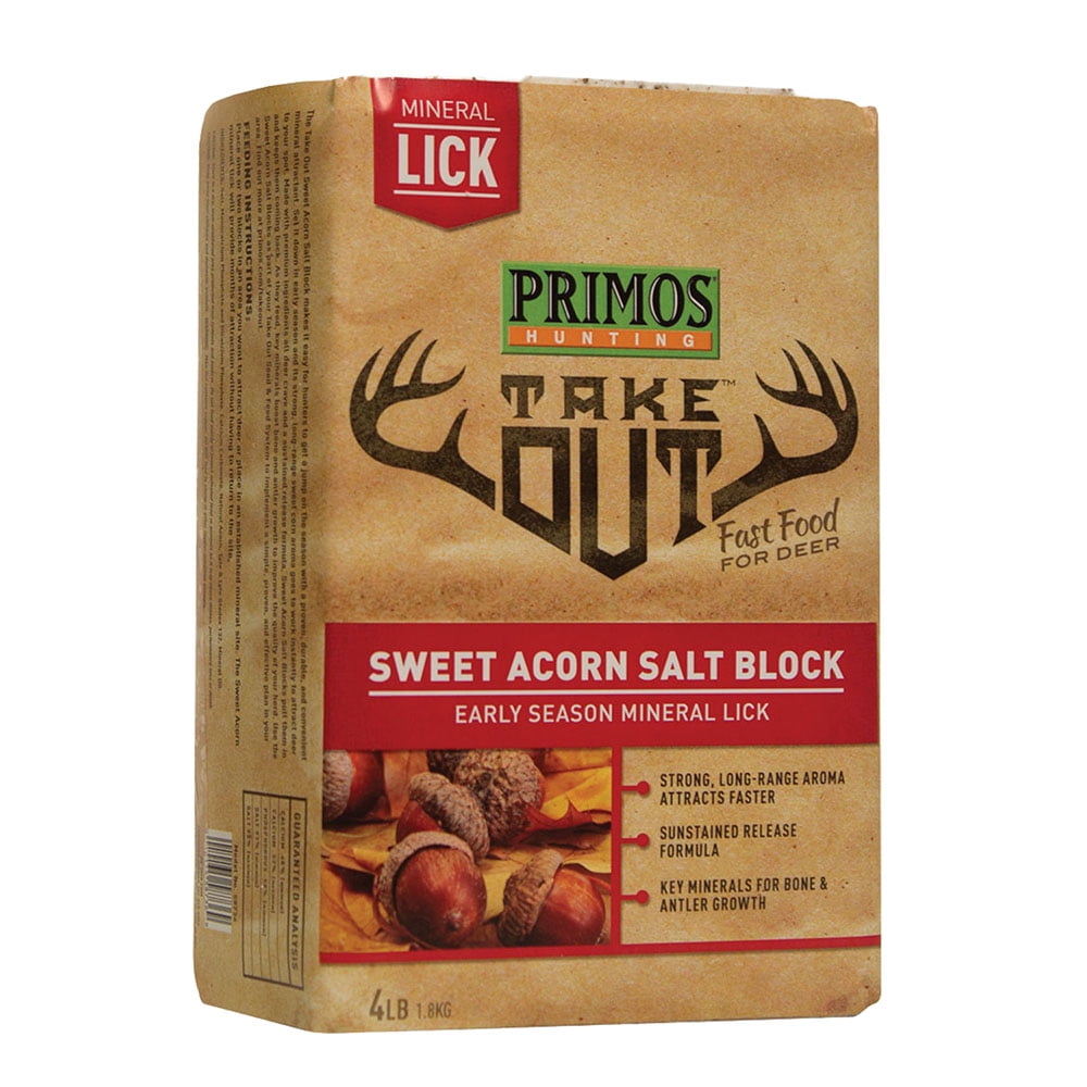 Primos Take Out Sweet Acorn Salt Block - Walmart.com