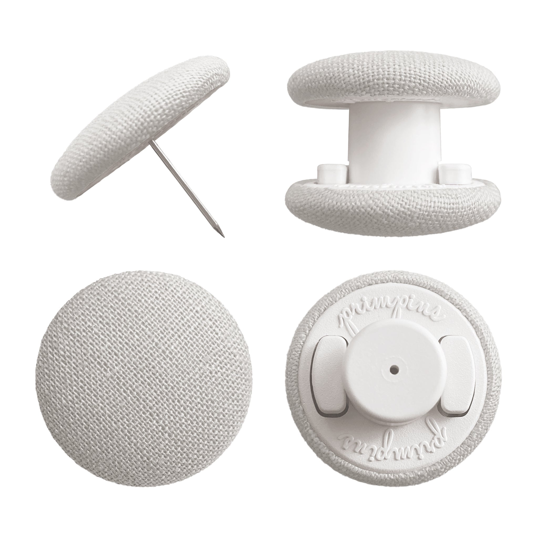 Primpins Duvet Clips - Classic Linen - Double Sided Pin Fasteners (Set ...