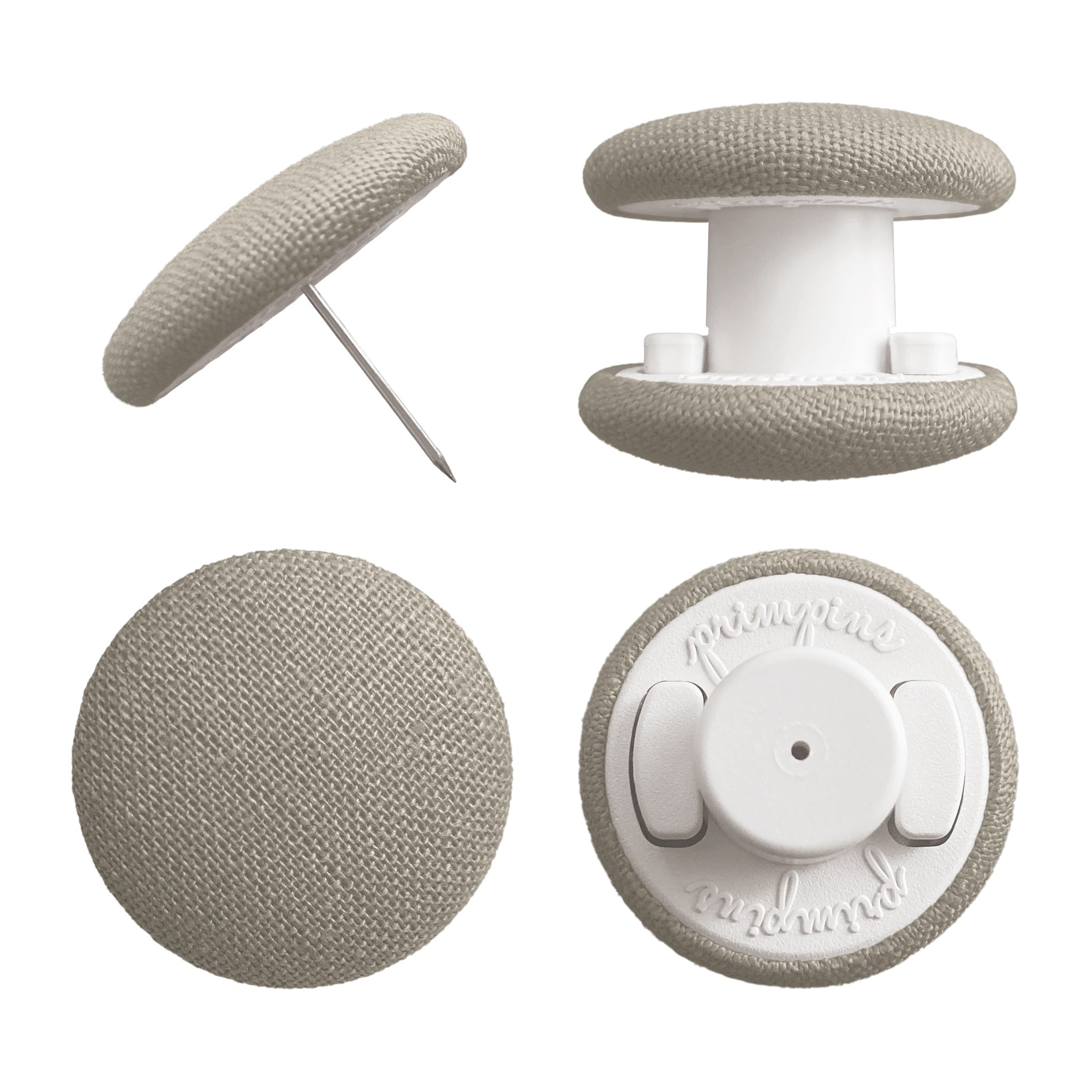 Primpins Duvet Clips - Classic Linen - Double Sided Pin Fasteners (Set ...