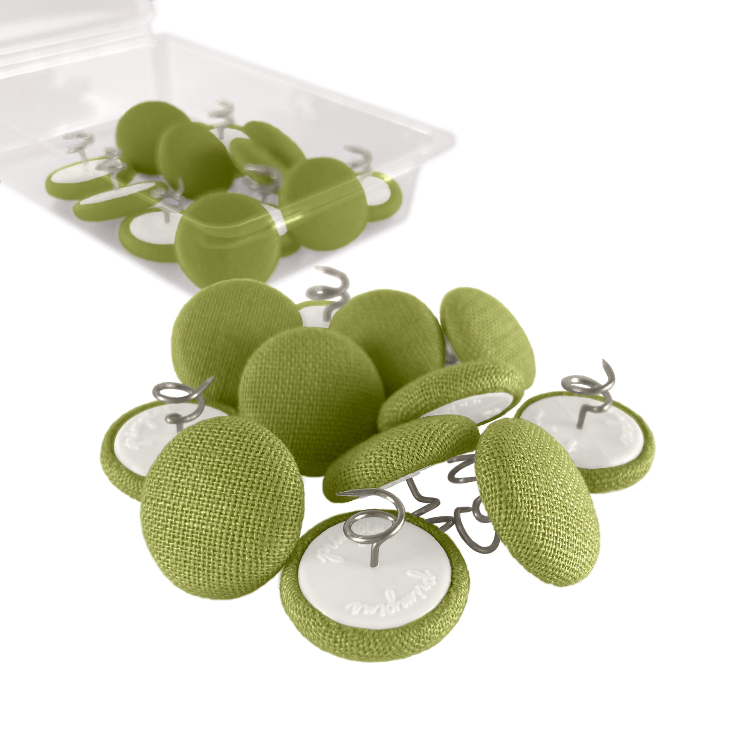 Primpins Upholstery Tacks - Fabric Covered Button Twist Pins - For Bed ...