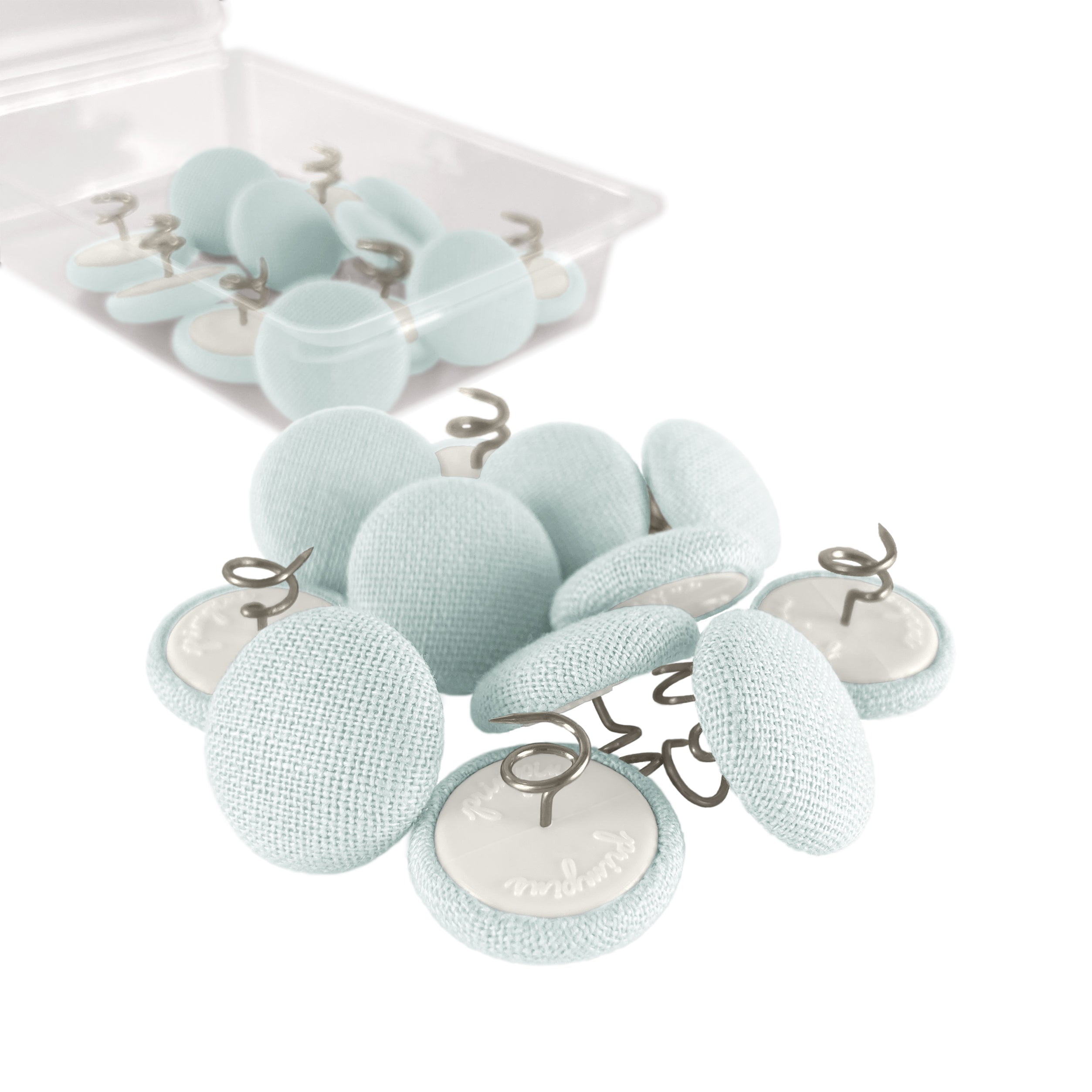 Primpins Upholstery Tacks - Fabric Covered Button Twist Pins - For Bed ...