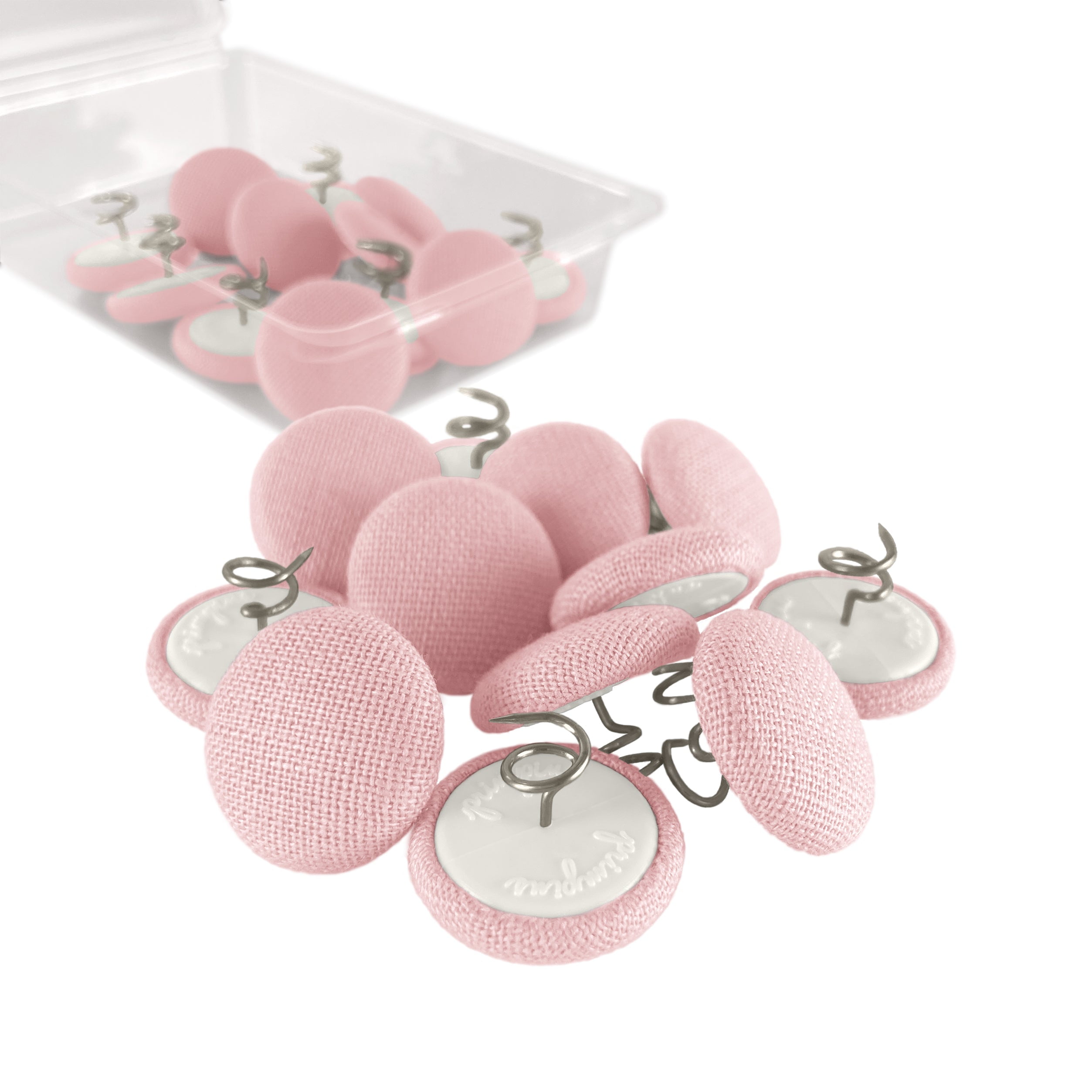 Primpins Upholstery Tacks - Fabric Covered Button Twist Pins - For Bed ...