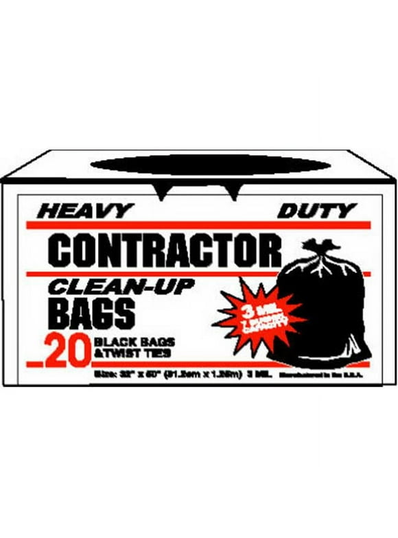 Contractor Trash Bags in Trash Bags - Walmart.com