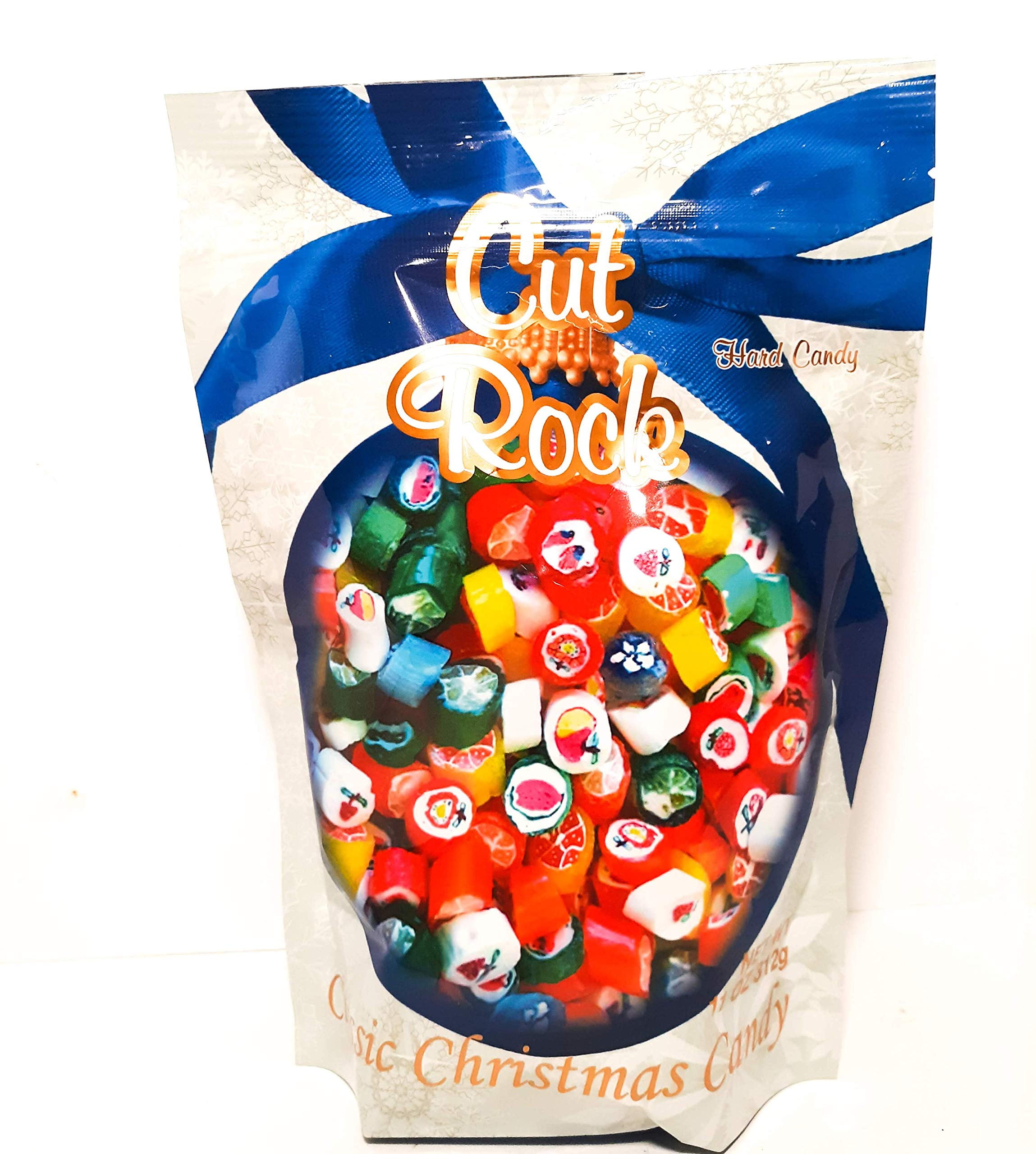 Primrose Cut Rock Hard Candy - Classic Christmas Candy in 11 oz Holiday ...