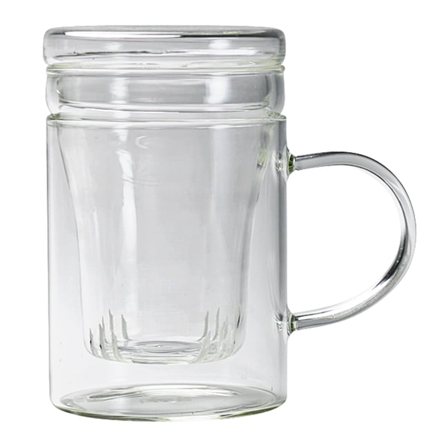 Primula 12 oz. Borosilicate Glass Personal Tea Brewer with Loose Tea ...