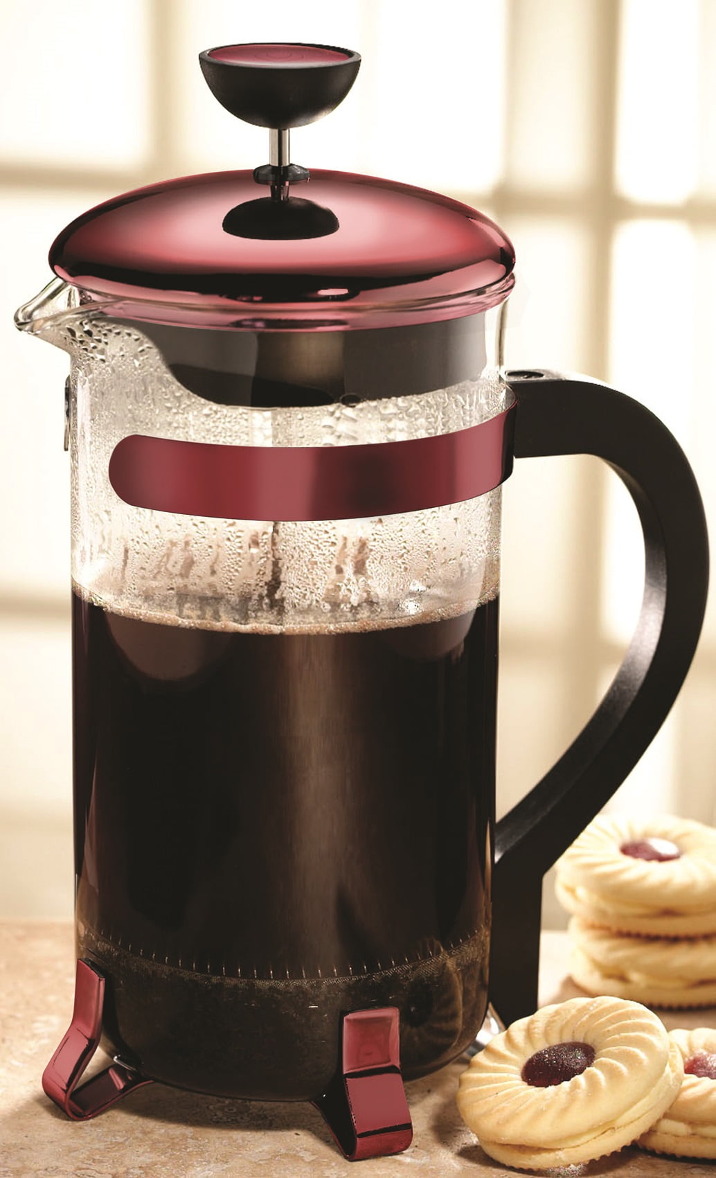 Primula 8c Coffee Press Red - Walmart.com