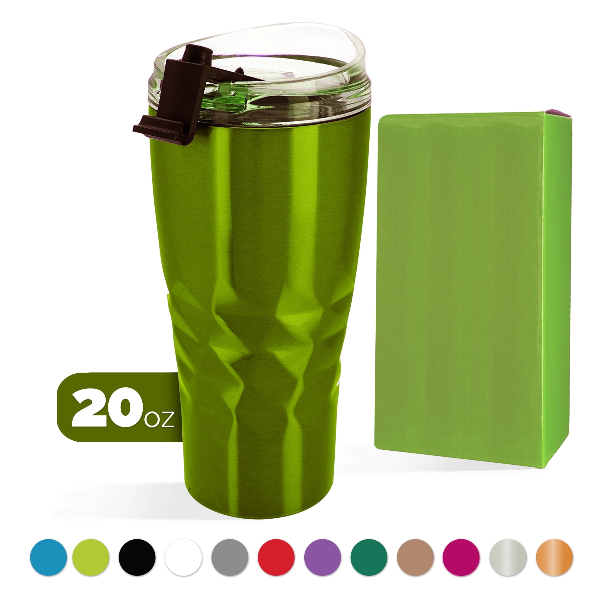 Primula Hot or Cold Thermal Travel Stainless Steel Tumbler 20 oz- Gift ...