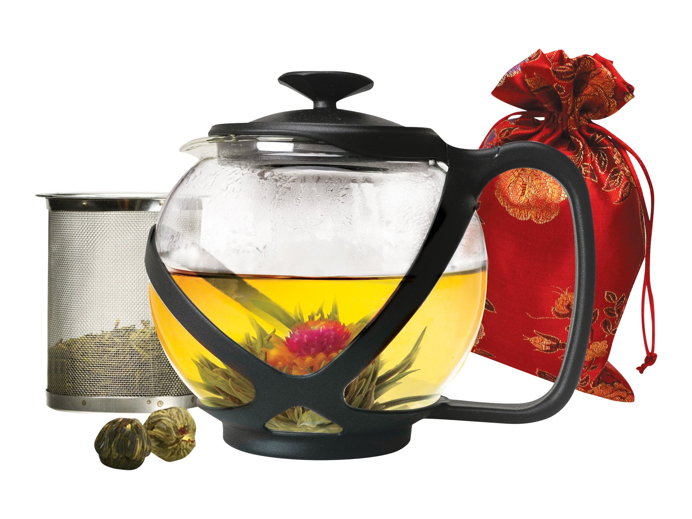 PRIMULA PTW2340DST GLASS TEAPOT WITH STAINLESS STEEL INFUSER - Walmart.com