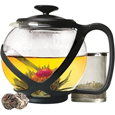 Primula Flowering Tea Gift Set, Includes 40 oz. Teapot, Loose Leaf Tea ...