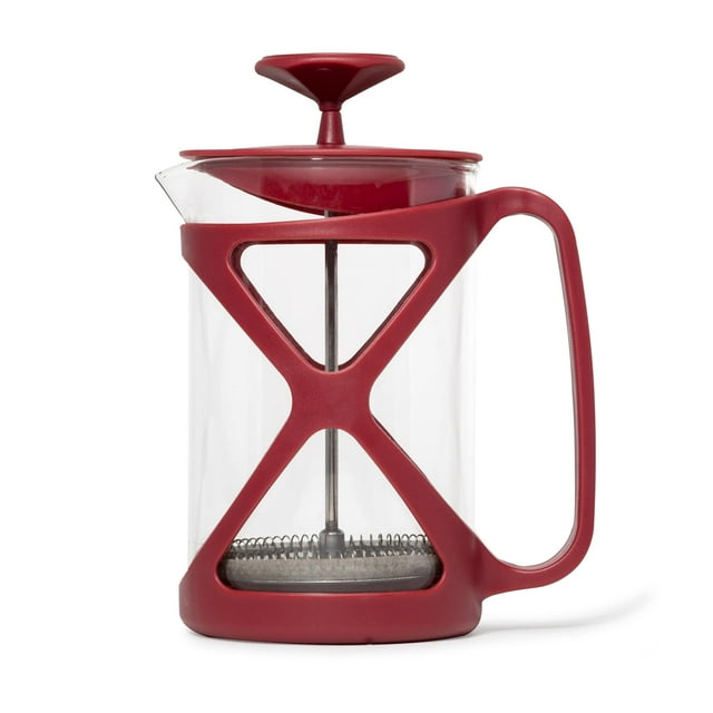 Primula Tempo Heat Resistant Borosilicate Glass French Press, 8 Cup ...