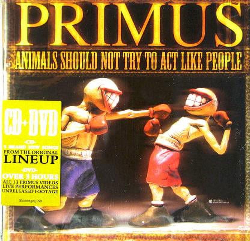 Primus: Animals Should Not Try to Act Like People (DVD & CD) - Walmart.com