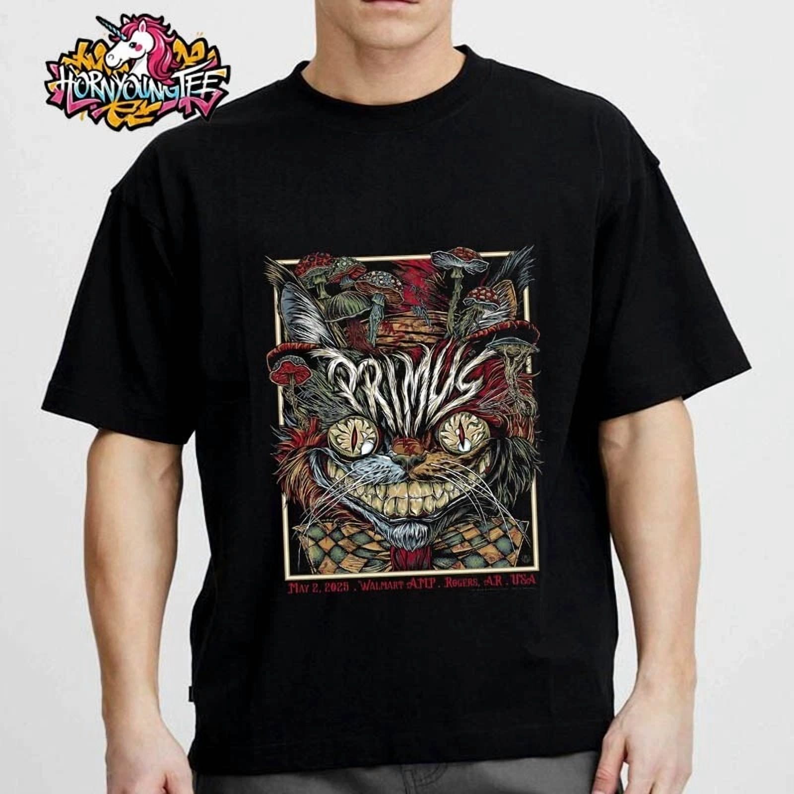 Primus Band New Art Work Poster For Show In Rogers AR 2025 Shirt ...