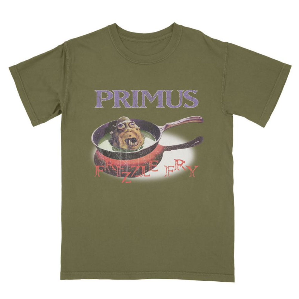 Primus Men's Frizzle Fry T-Shirt Military Green XX-Large | Officially ...