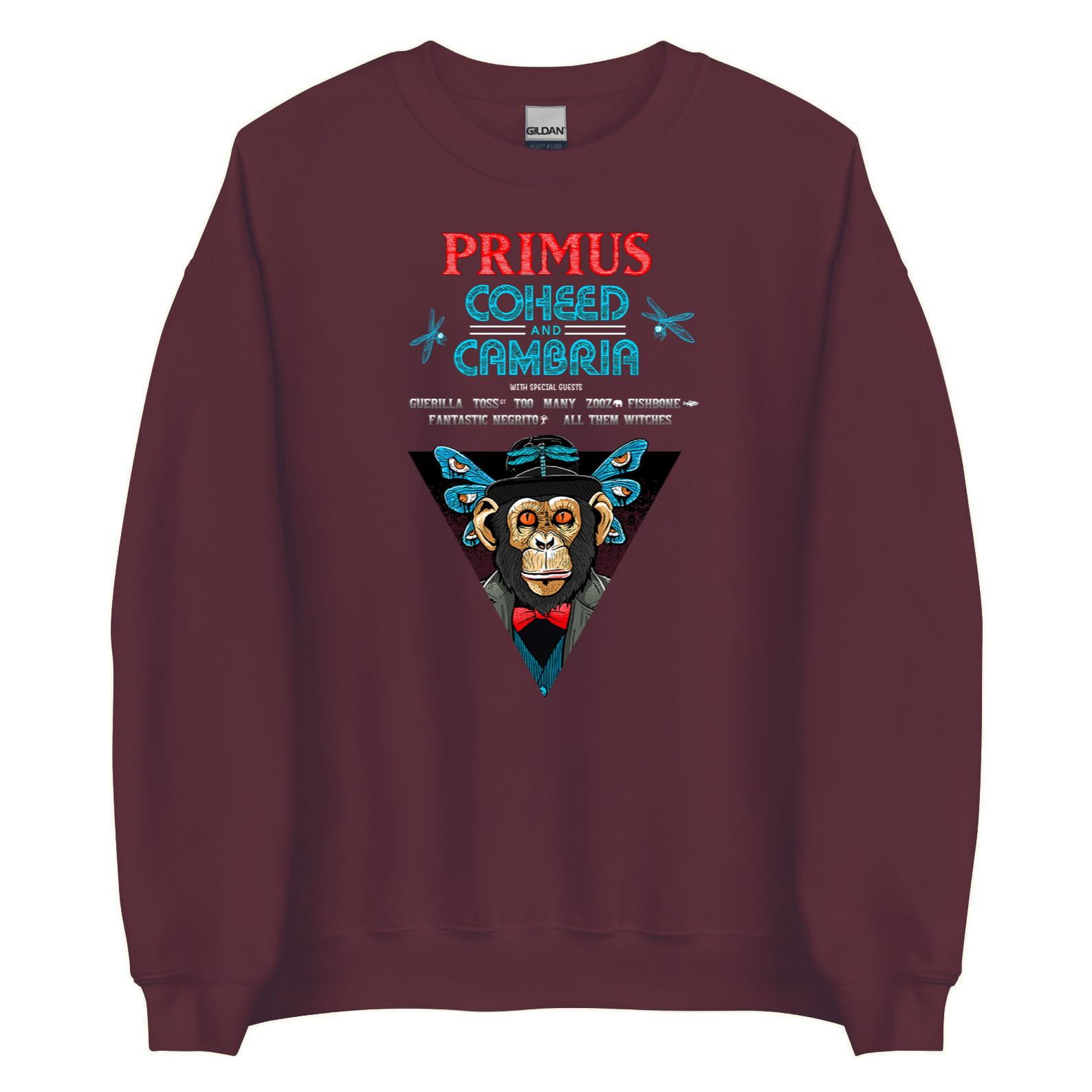 Primus and Coheed and Cambria - Summer 2024 US Tour Shirt, Primus Fan ...