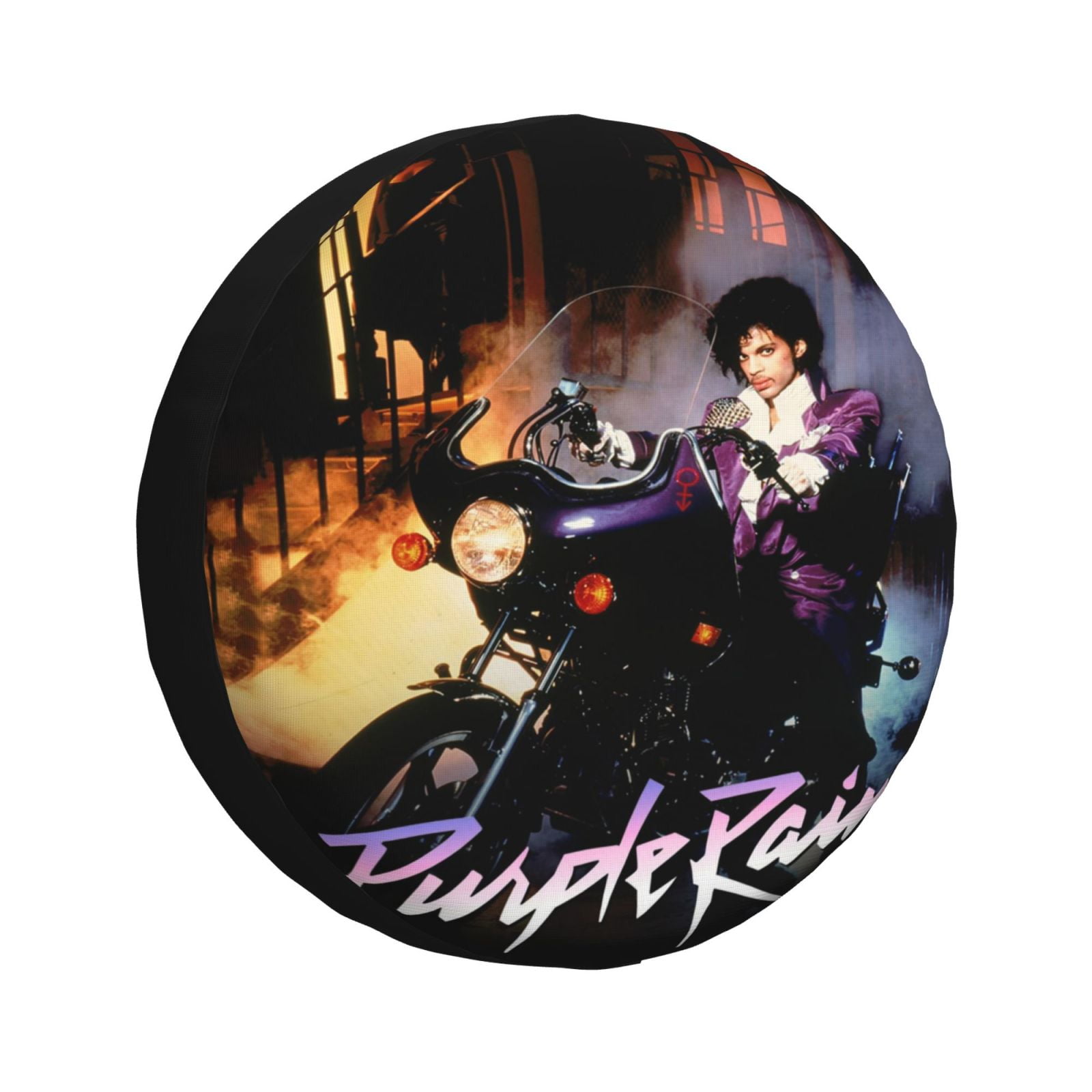 Prin-ce Purple Ra-iN Tire Cover Cartoon Weatherproof Universal Wheel ...