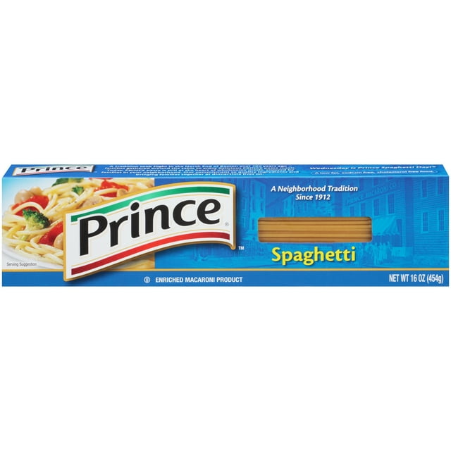 Prince 16 oz Spaghetti Pasta - Walmart.com