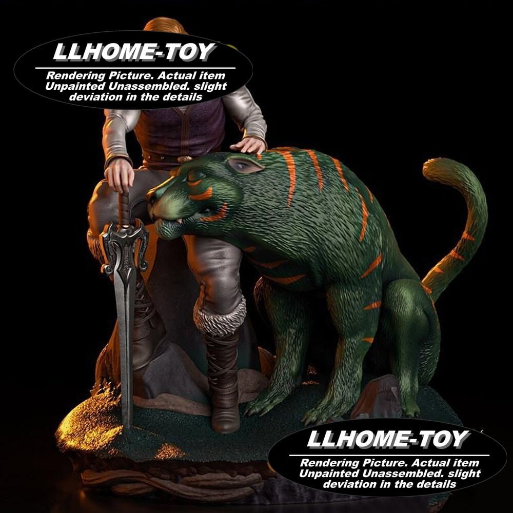 Prince Adam and Cringer Resin 22cm Tall Model Kit Unpainted 3d Print ...