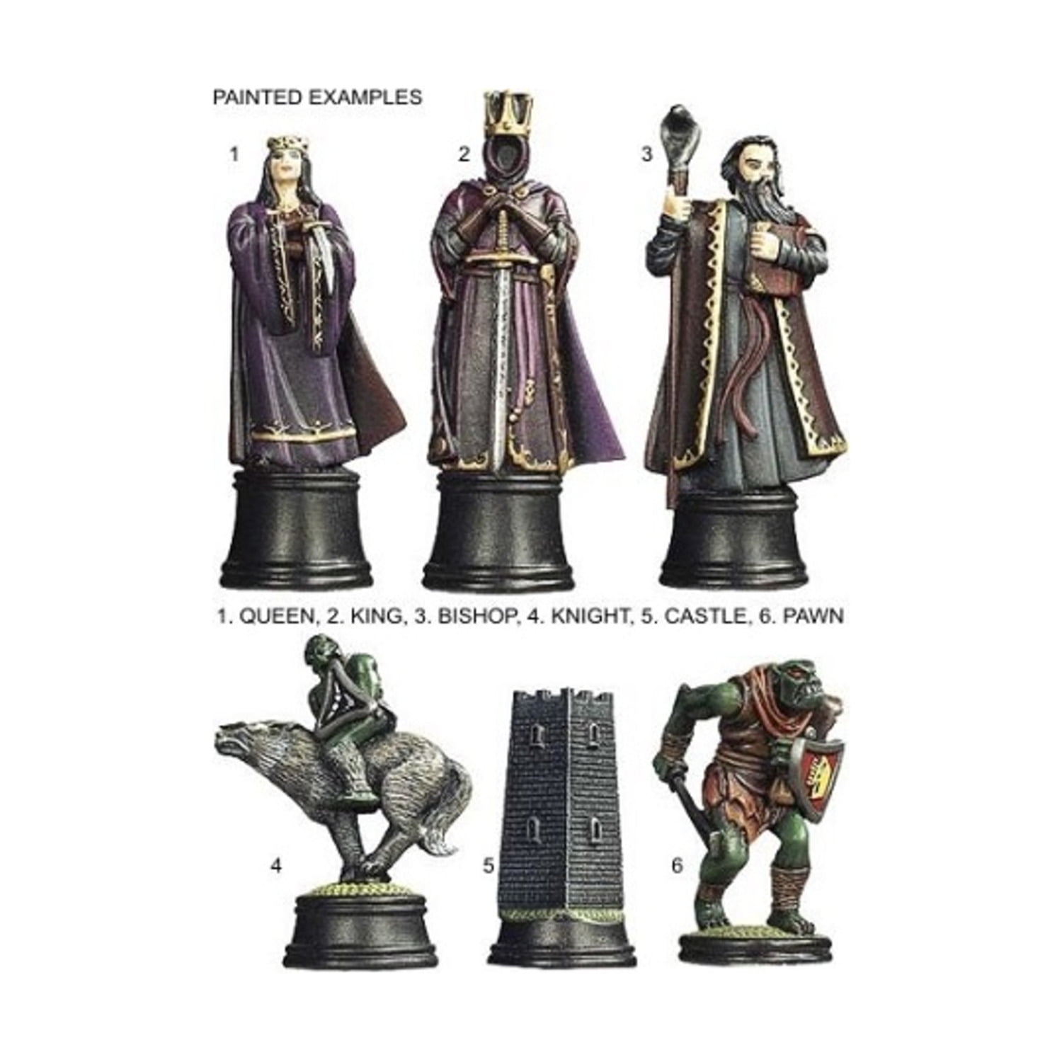 Prince August Fantasy Moulds - Servants of the Shadow's Side New ...