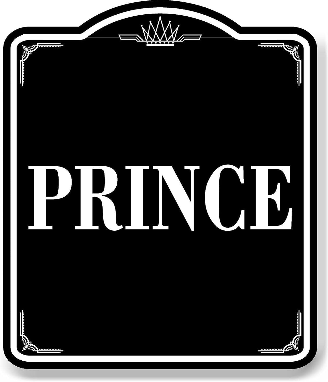 Prince BLACK Aluminum Composite Sign, 20"x24" - Walmart.com