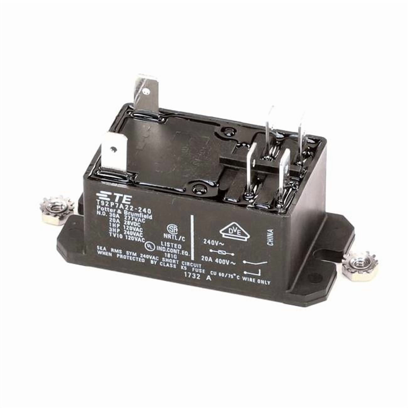 Prince Castle 65-067S Genuine OEM DPST Relay - 0.833V, 30A, 0.833HZ ...