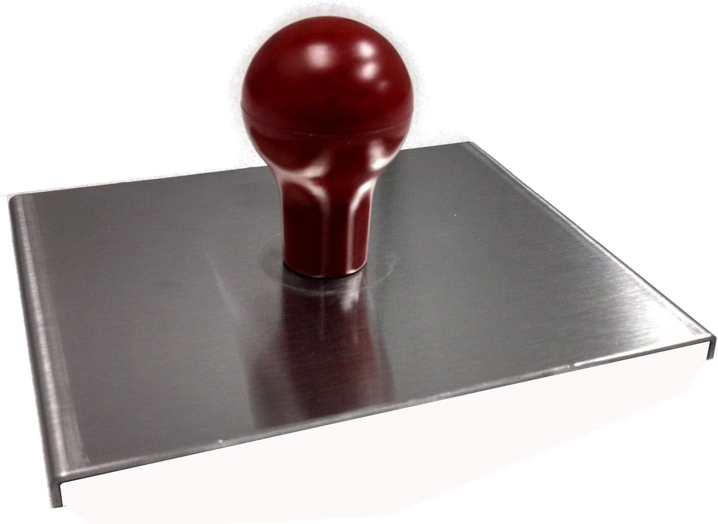 Prince Castle Red Handled Stainless Steel Meat Press - Meat Tenderizer ...