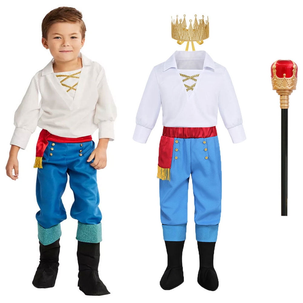 Prince Charming Kids Costume, Boys Halloween Cosplay Suits with ...