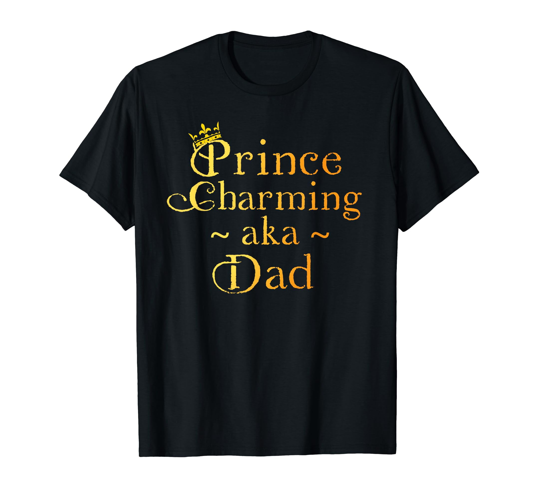 Prince Charming Dad Shirt Crown Birthday Fathers Day tshirt - Walmart.com