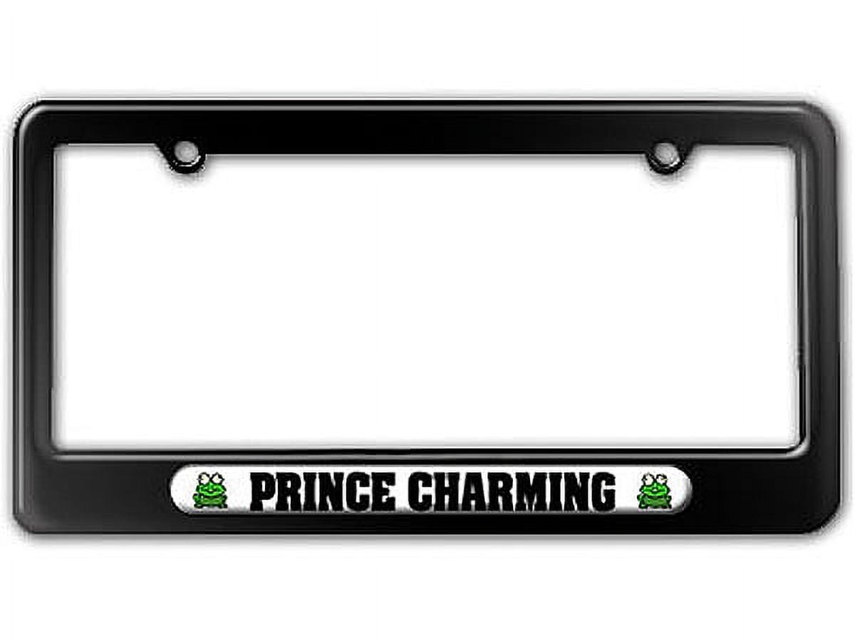 Prince Charming - Frog - Toad License Plate Frame - Walmart.com