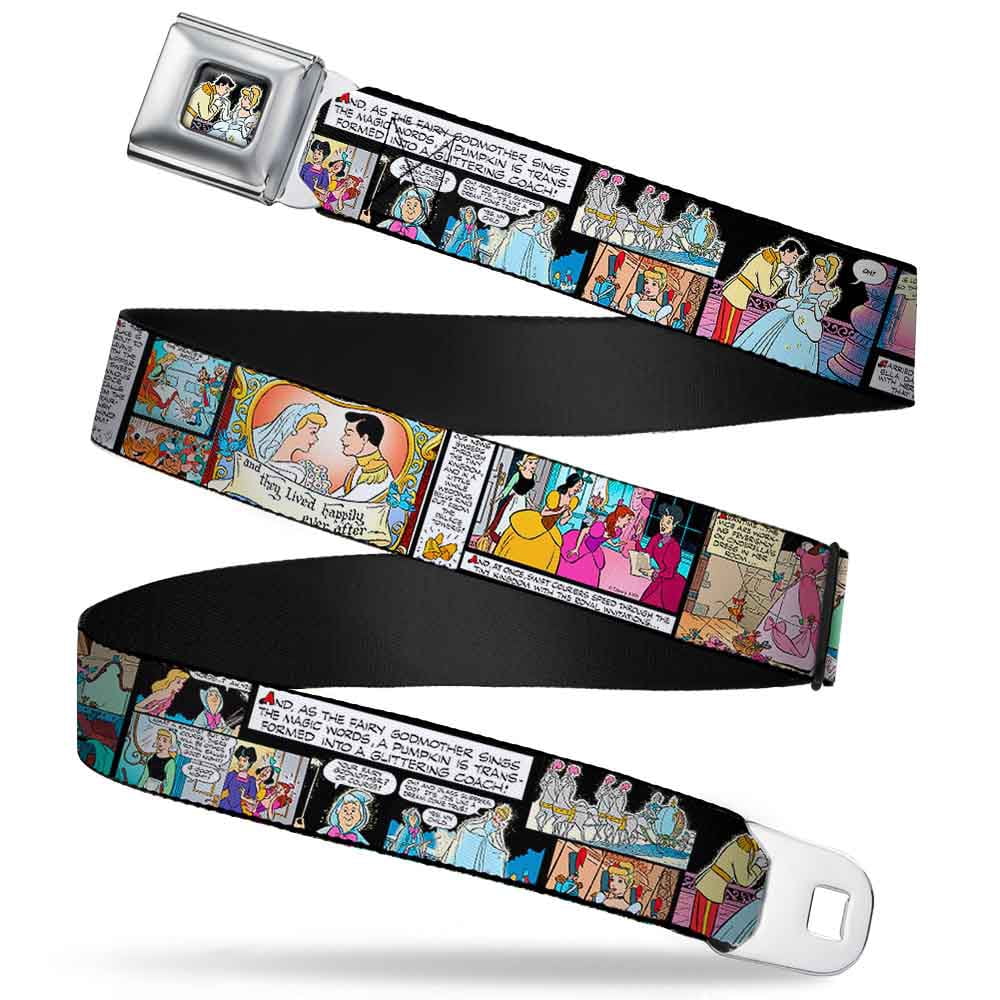 Disney Belt, Seatbelt Buckle Belt, Cinderella Movie Panels Quotes, 32 ...