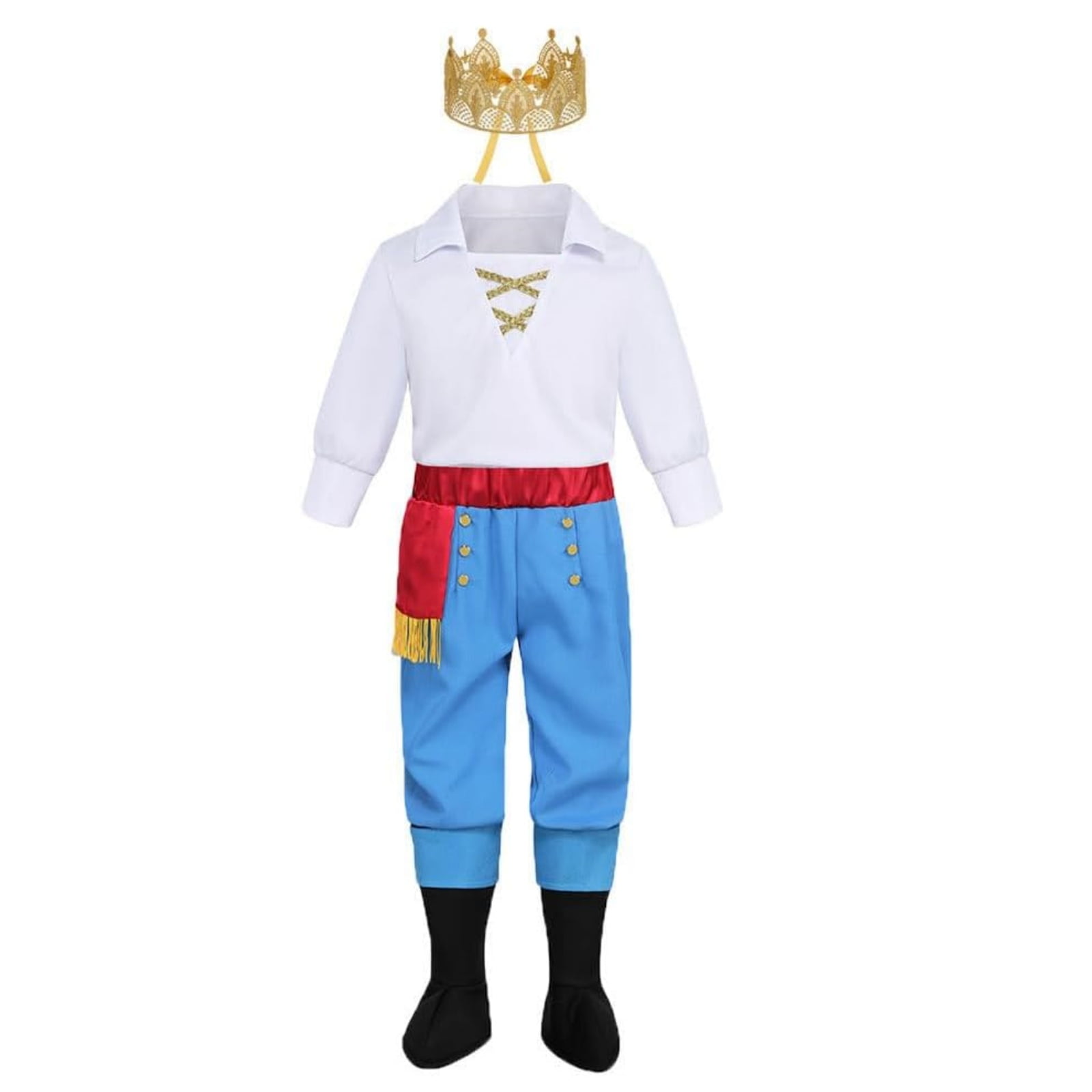 Prince Costume for Boys Charming Fancy Halloween Outfit King Prince ...