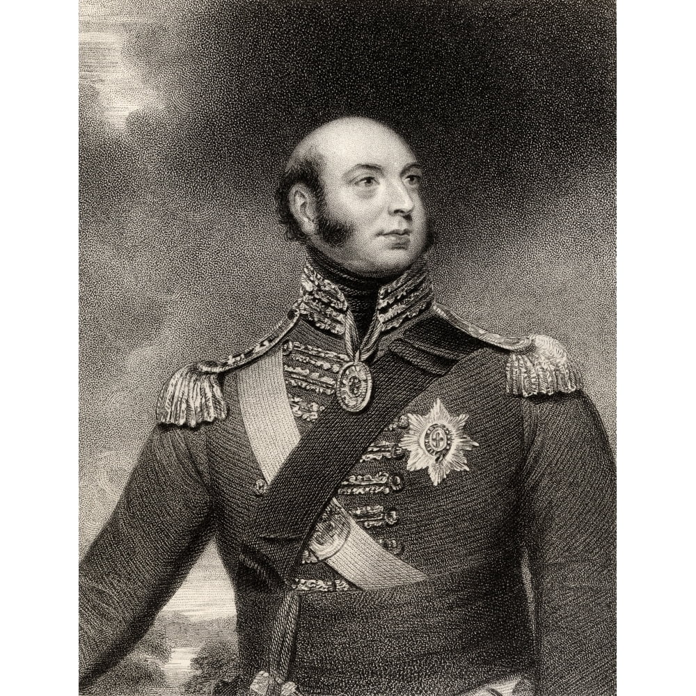 Prince Edward Augustus Duke Of Kent And Strathearn 1767 To 1820 Son Of ...
