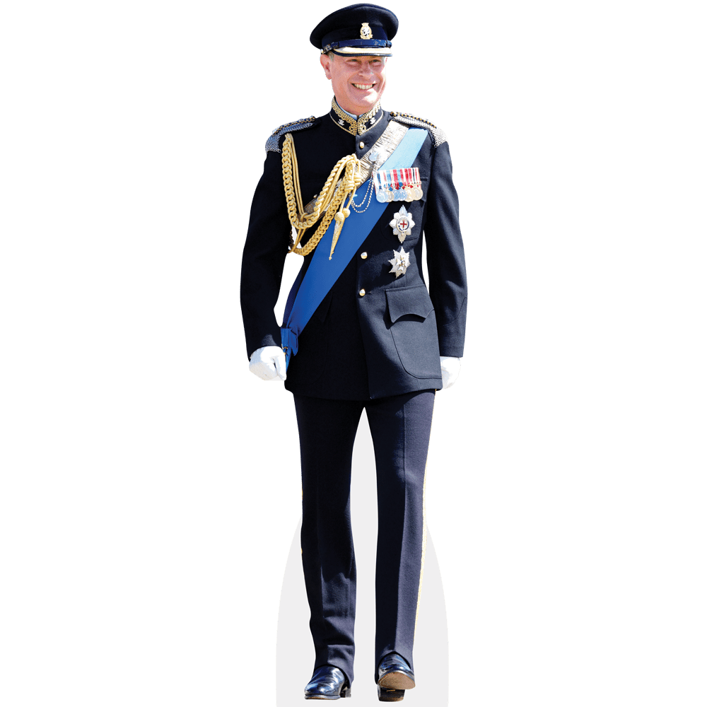 Prince Edward (Medals) Lifesize Cardboard Cutout Standee - Walmart.com
