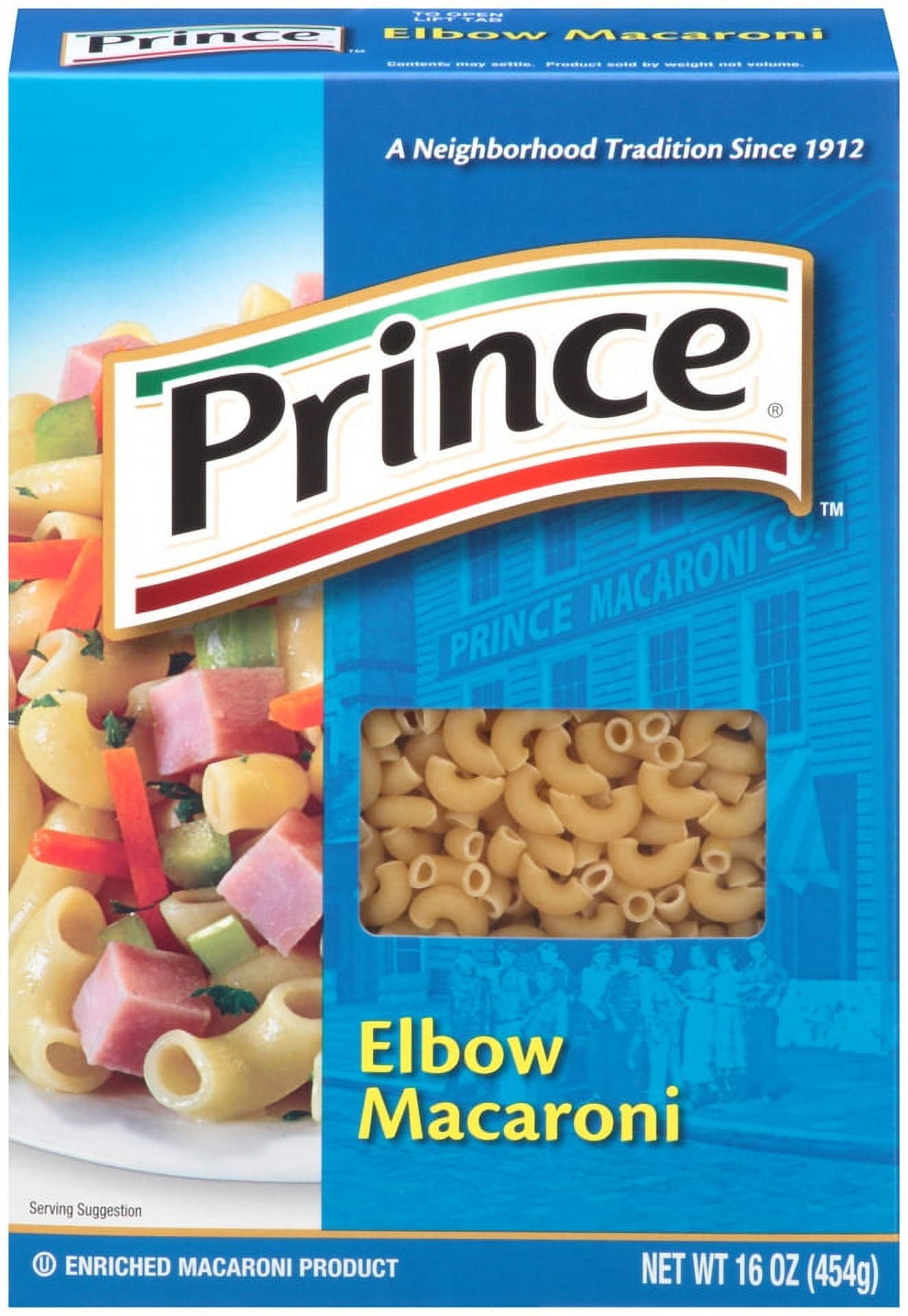 (2 pack) Prince Elbow Macaroni Pasta, 16-Ounce Box - Walmart.com