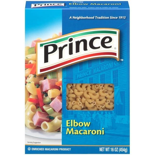 Prince Elbow Macaroni Pasta, 16-Ounce Box - Walmart.com