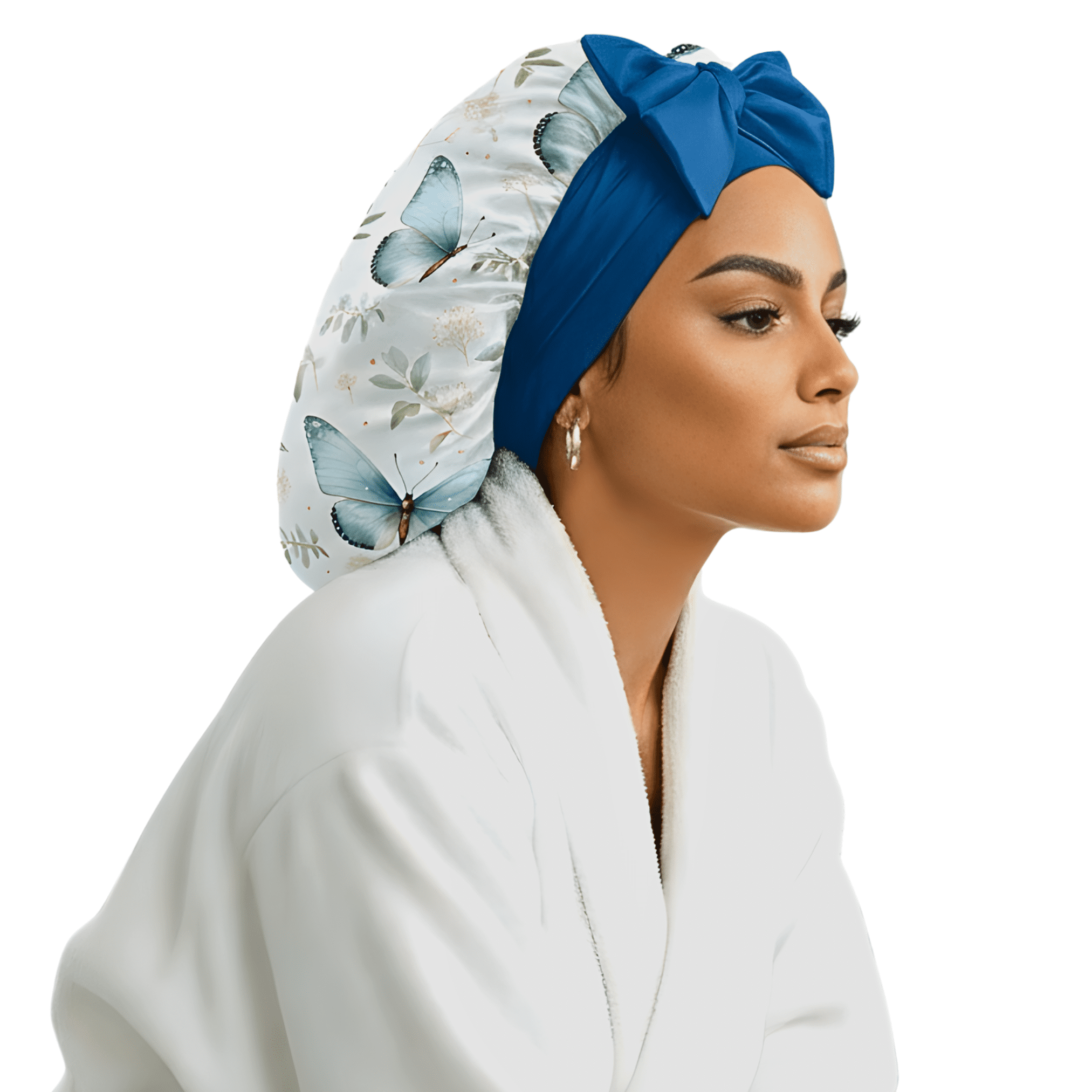 Prince Hair Company Premium Double Layer Silk Satin Sleep Bonnet ...
