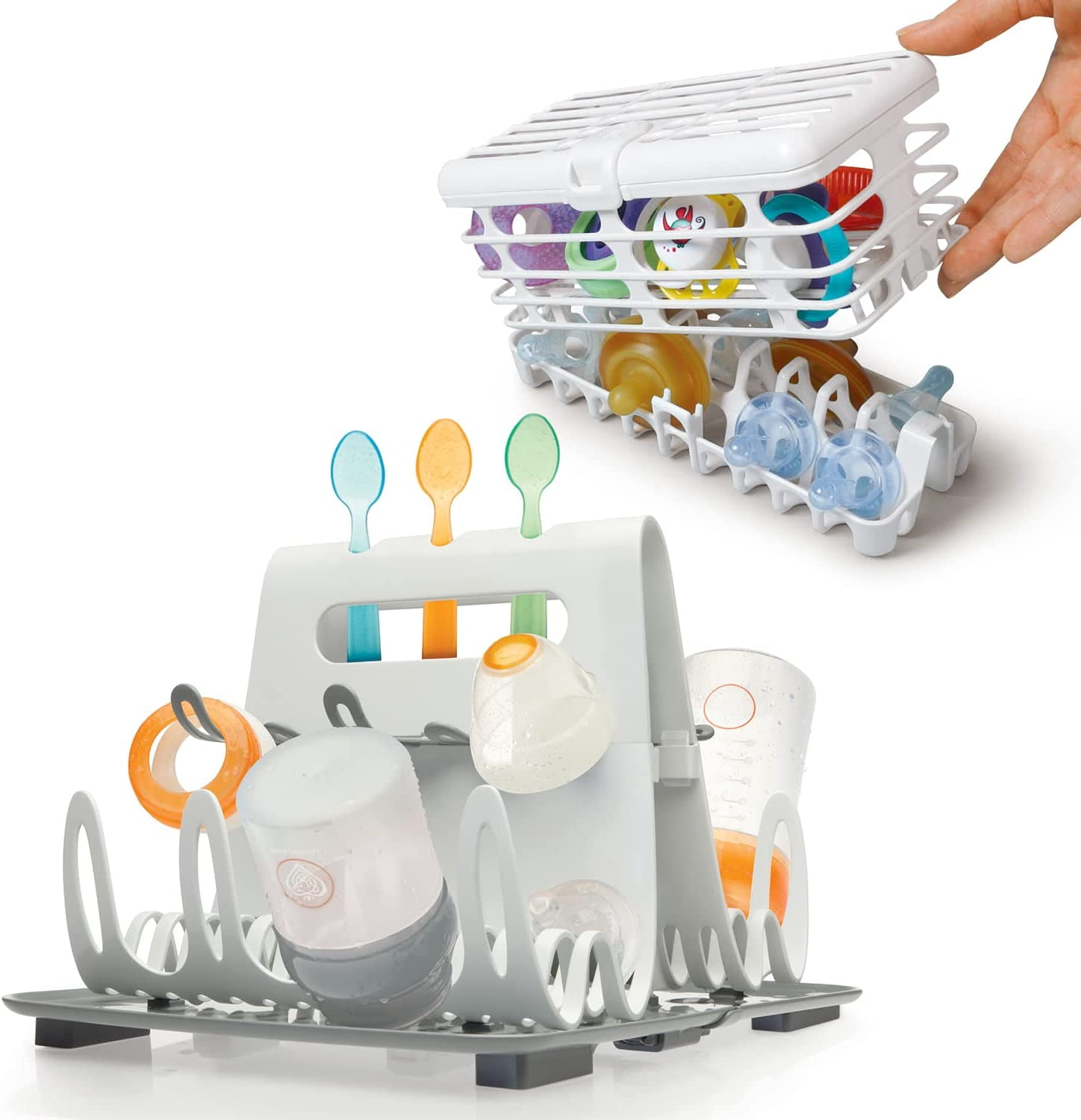 Prince Lionheart Deluxe Drying Station Kit with Infant Dishwasher ...