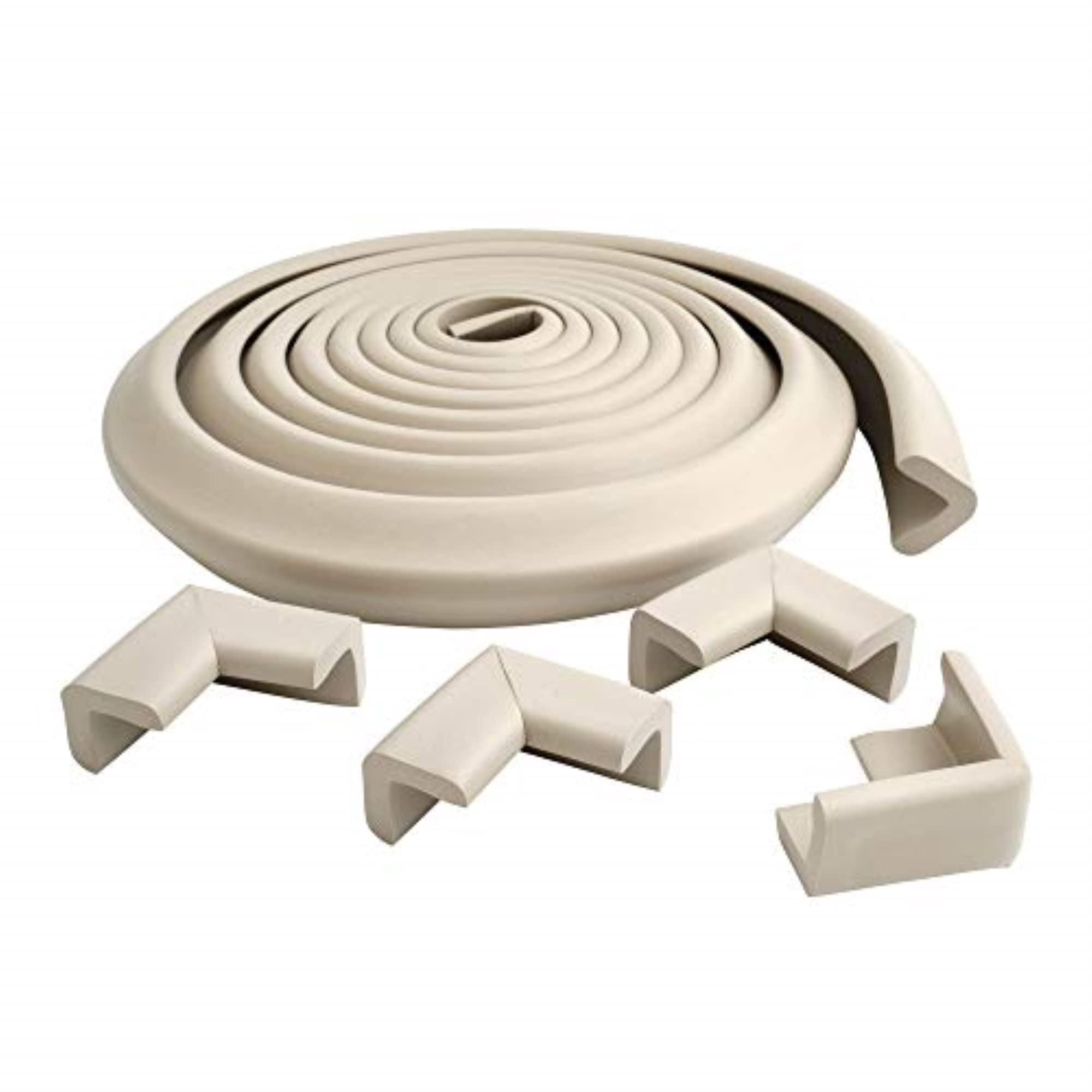 Prince Lionheart Table Edge Guard with 4 Corners, Grey/Beige - Walmart.com