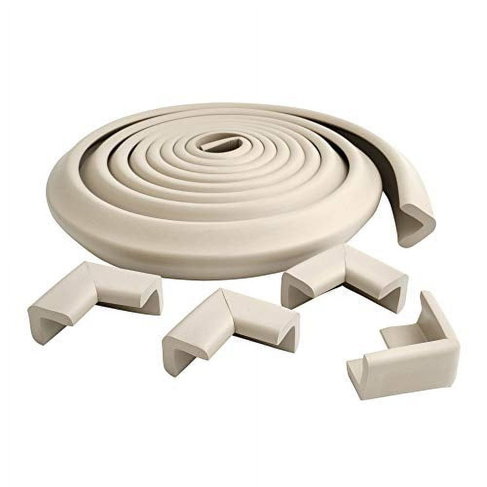 Prince Lionheart Table Edge Guard with 4 Corners, Grey/Beige - Walmart.com